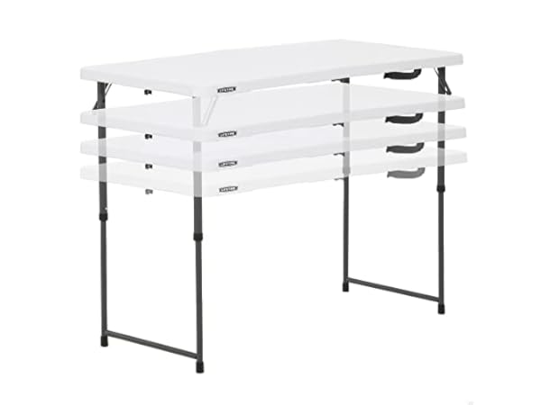 The 10 Best Adjustable Height Folding Tables of 2024 (Reviews ...
