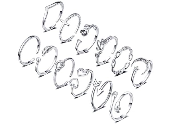 The 10 Best Adjustable Stacking Rings for Women of 2025 (Reviews ...