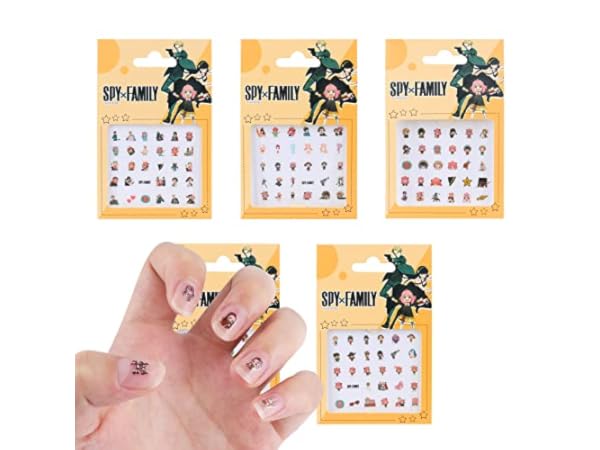 The 10 Best Anime Nail Stickers Of 2024 Reviews Findthisbest