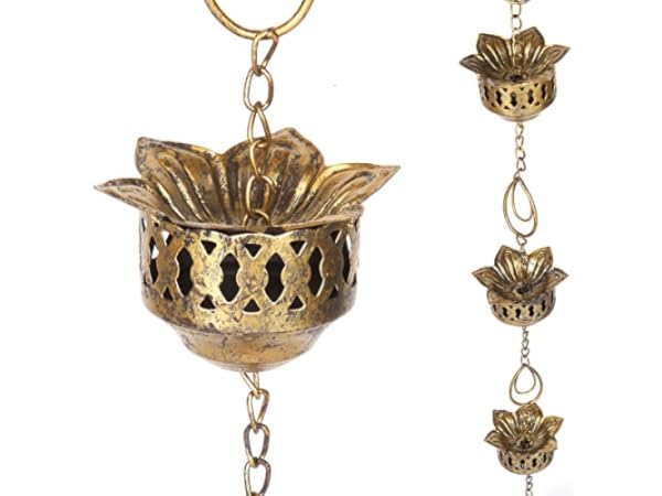 The 8 Best Brass Rain Chains of 2024 (Reviews) - FindThisBest