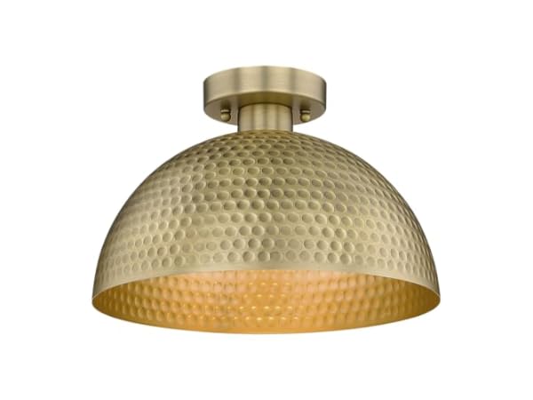 The 8 Best Brushed Brass Ceiling Light Fixtures of 2025 (Reviews ...