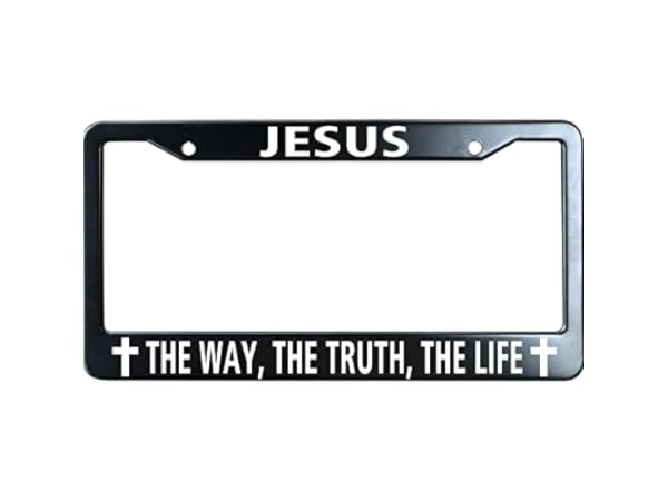 The 10 Best Christian License Plate Frames of 2023 (Reviews) - FindThisBest