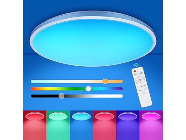 The 10 Best Color-Changing Ceiling Light Fixtures of 2024 (Reviews ...