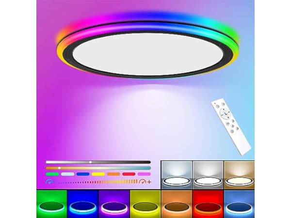 The 10 Best Color-Changing Ceiling Light Fixtures of 2025 (Reviews ...