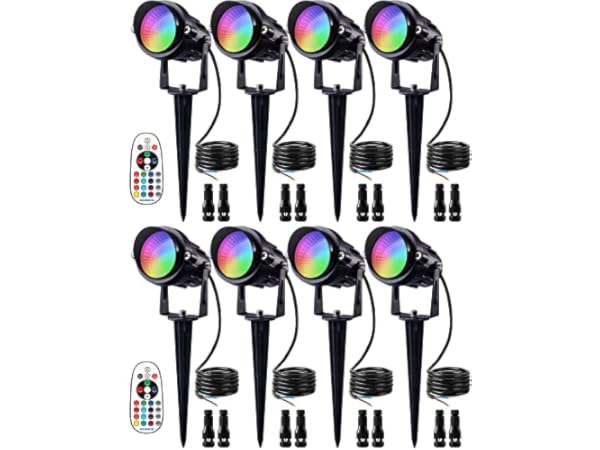 The 10 Best Color Changing Landscape Spotlights of 2024 (Reviews ...