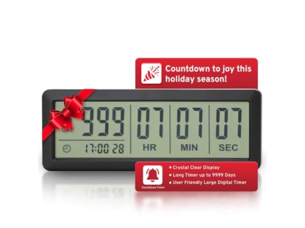 The 10 Best Countdown Timer Alarm Clocks of 2025 (Reviews) - FindThisBest