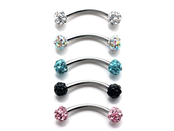 The 10 Best Crystal Body Piercing Barbells for Men of 2024 (Reviews ...