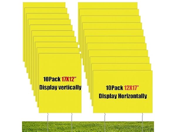 The 10 Best Double-sided Yard Signs of 2025 (Reviews) - FindThisBest