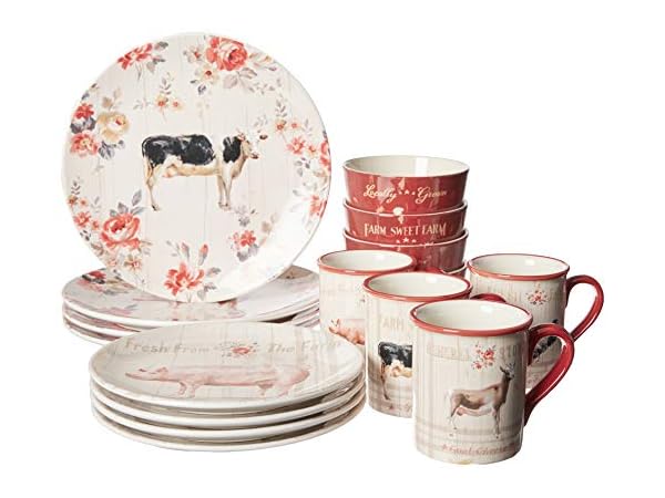 The 6 Best Farmhouse Dinnerware Sets of 2024 (Reviews) - FindThisBest