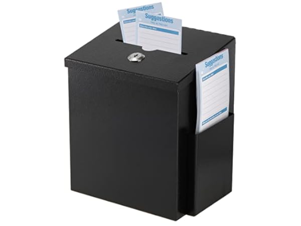 The 5 Best Freestanding Suggestion Boxes of 2024 (Reviews) - FindThisBest