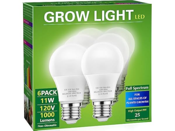 The 10 Best Full Spectrum Plant Growing Light Bulbs of 2024 (Reviews ...