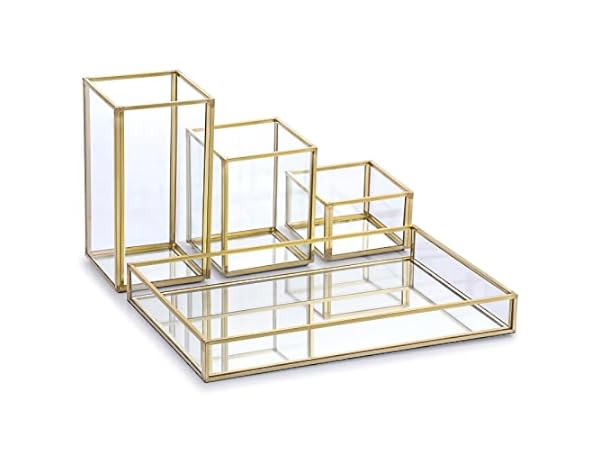 The 10 Best Glass Vanity Trays of 2024 (Reviews) - FindThisBest