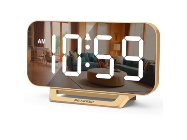 The 10 Best Gold Alarm Clocks of 2025 (Reviews) - FindThisBest