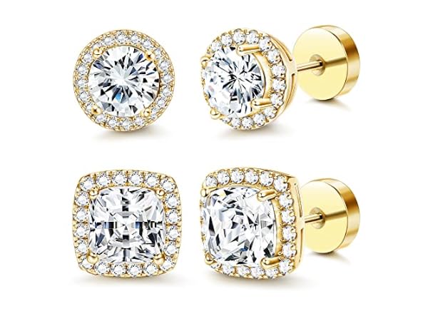 The 10 Best Gold Plated Earrings for Men of 2024 (Reviews) - FindThisBest