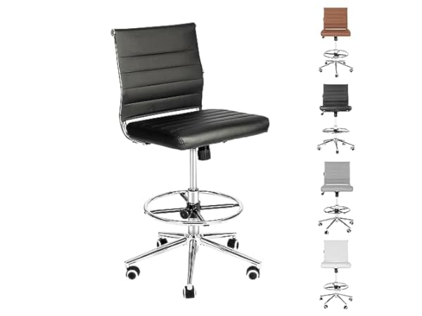 The 10 Best Leather Drafting Chairs of 2024 (Reviews) - FindThisBest