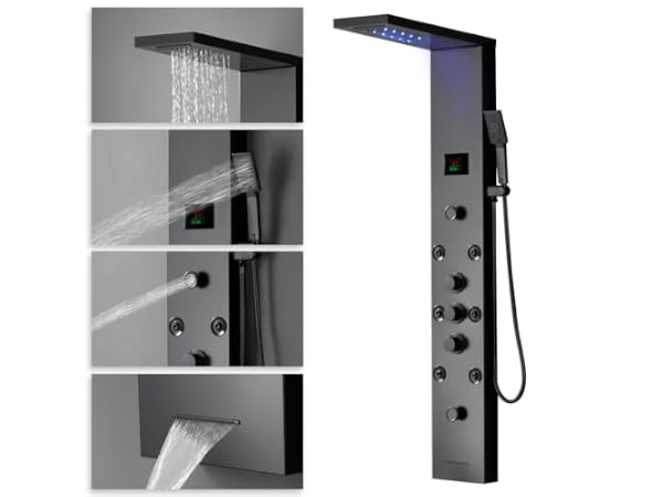 The 10 Best LED Lights Shower Panels of 2025 (Reviews) - FindThisBest