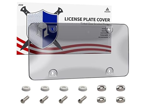 The 10 Best License Plate Covers for Car of 2024 (Reviews) - FindThisBest