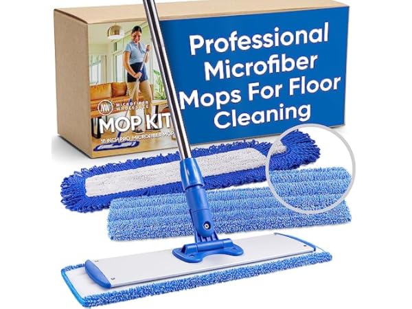 The 10 Best Microfiber Mops for Vinyl Floors of 2023 (Reviews ...