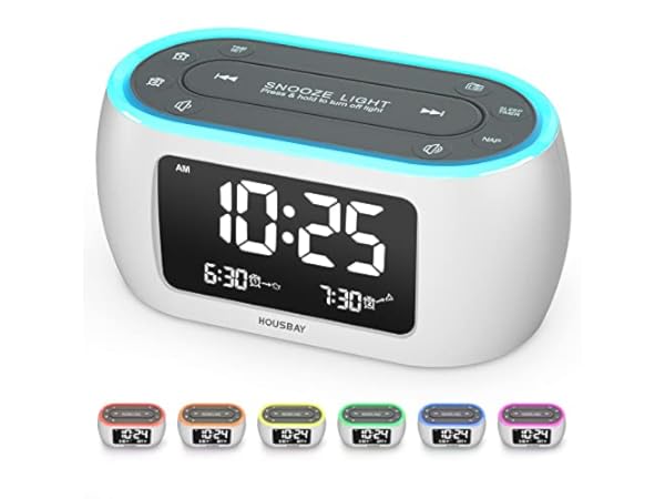 The 10 Best Night Light Clock Radios of 2024 (Reviews) - FindThisBest