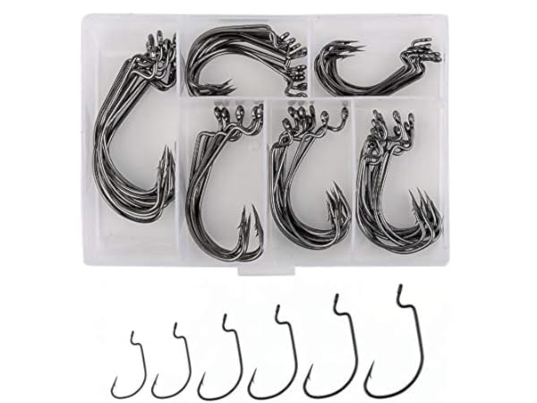 The 10 Best Offset Fishing Hooks of 2024 (Reviews) - FindThisBest