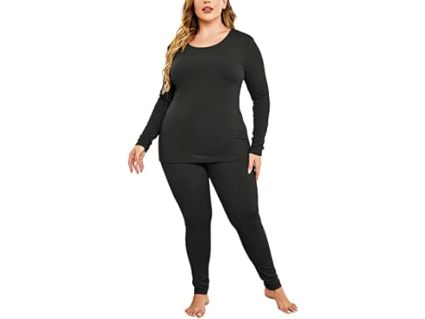 The 10 Best Plus Size Thermal Underwear Sets for Women of 2026 (Reviews ...