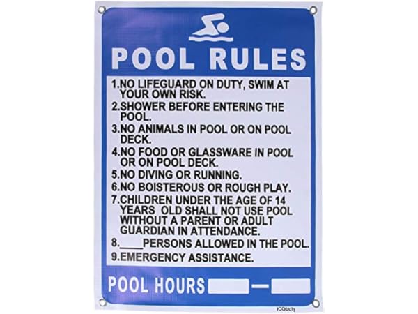 The 10 Best Pool Safety Signage of 2024 (Reviews) - FindThisBest