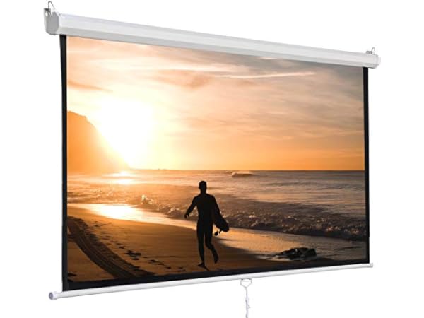 The 10 Best Pull Down Projector Screens of 2024 (Reviews) - FindThisBest