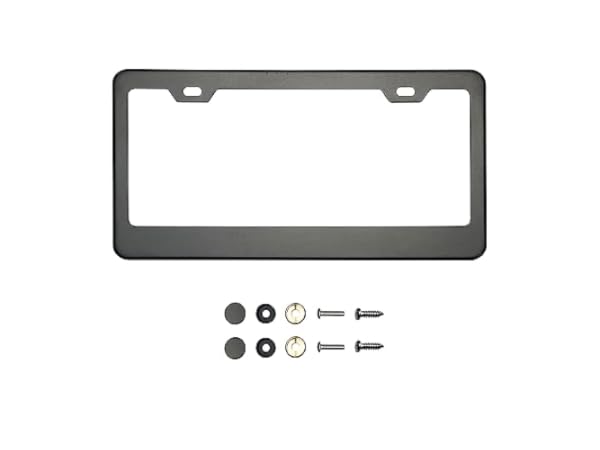 The 10 Best Rear License Plate Frames of 2024 (Reviews) - FindThisBest