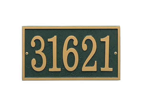 The 6 Best Rectangle Address Plaques of 2025 (Reviews) - FindThisBest