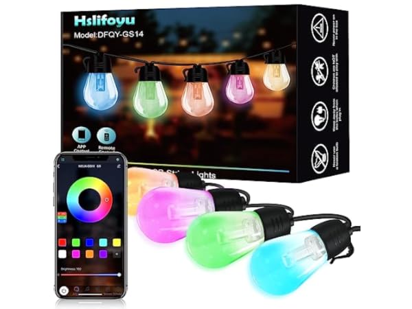 The 10 Best RGB Outdoor String Lights of 2024 (Reviews) - FindThisBest