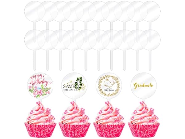 The 10 Best Round Cupcake Toppers of 2025 (Reviews) - FindThisBest