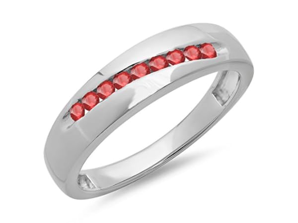 The 10 Best Ruby Wedding Rings for Men of 2024 (Reviews) - FindThisBest