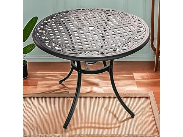 The 10 Best Rust Resistant Outdoor Dining Tables of 2024 (Reviews ...