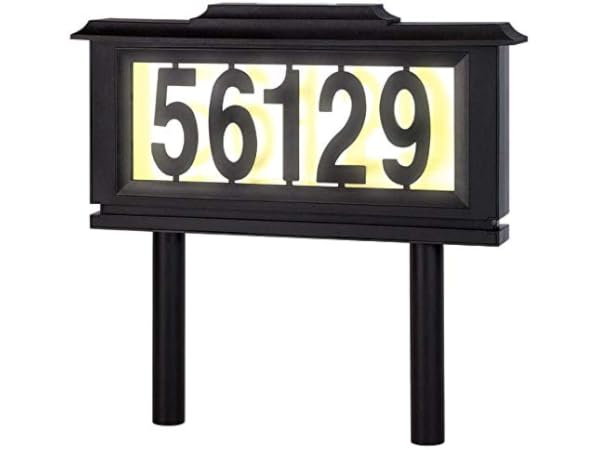 The 10 Best Solar Powered Address Plaques of 2024 (Reviews) - FindThisBest