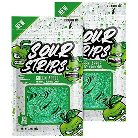 Sour Strips Review of 2024 - Sour Flavored Candies Brand - FindThisBest