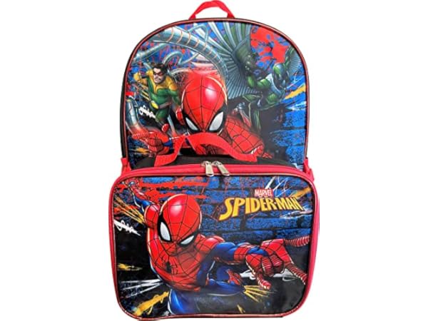 The 10 Best Spider-Man Lunch Box Backpacks of 2024 (Reviews) - FindThisBest
