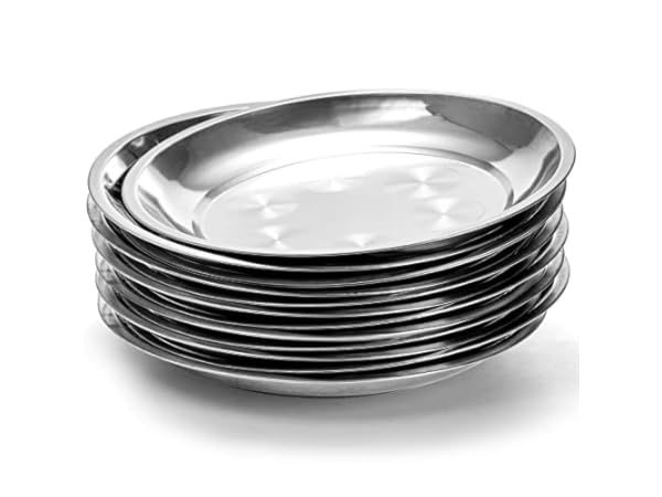 The 10 Best Stainless Steel Dinner Plates of 2025 (Reviews) - FindThisBest