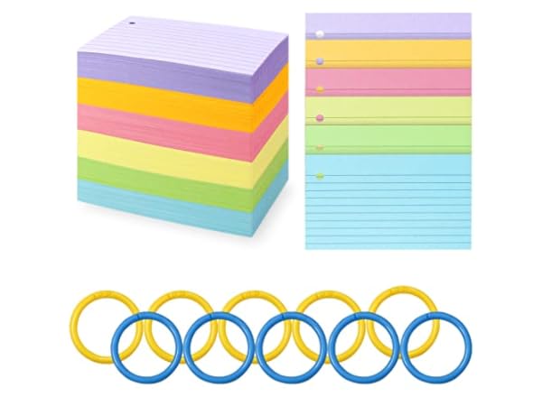 The 10 Best Study Index Cards of 2023 (Reviews) - FindThisBest