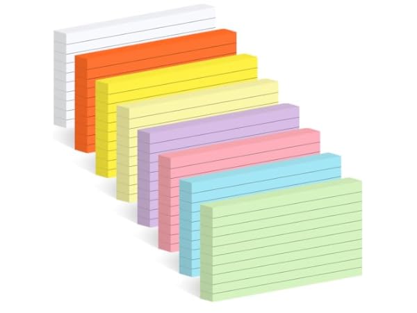 The 10 Best Study Index Cards of 2025 (Reviews) - FindThisBest
