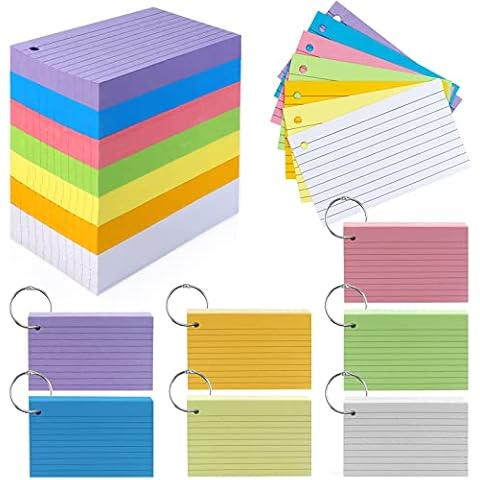 The 10 Best Study Index Cards of 2023 (Reviews) - FindThisBest
