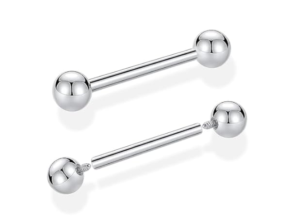The 10 Best Titanium Body Piercing Barbells of 2024 (Reviews ...