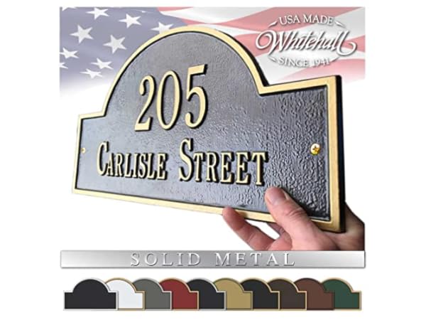 The 10 Best Wall Mounted Address Plaques of 2025 (Reviews) - FindThisBest