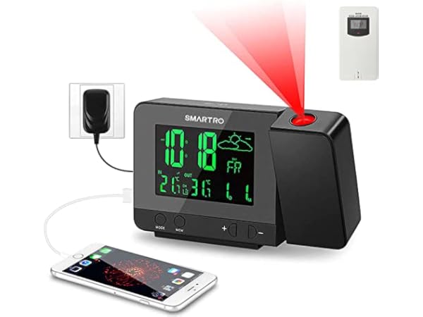 The 4 Best Weather Station Projection Clocks of 2024 (Reviews ...