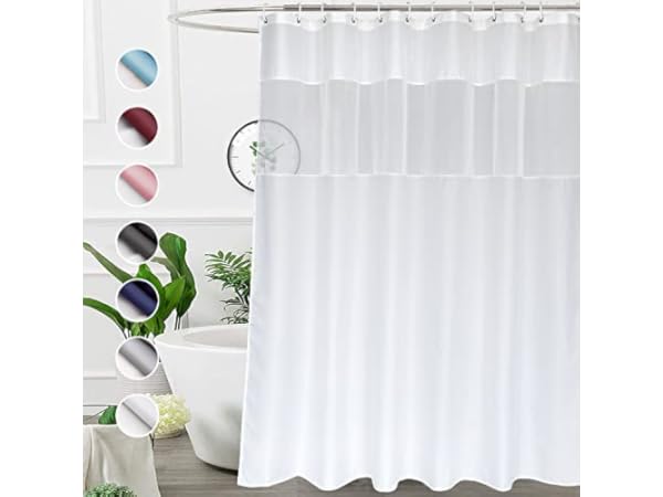 The 10 Best Weighted Hem Shower Curtains of 2025 (Reviews) - FindThisBest
