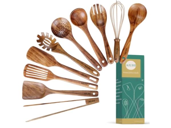 The 10 Best Wood Cooking Utensil Sets of 2024 (Reviews) - FindThisBest