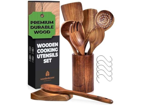 The 10 Best Wood Cooking Utensil Sets of 2024 (Reviews) - FindThisBest